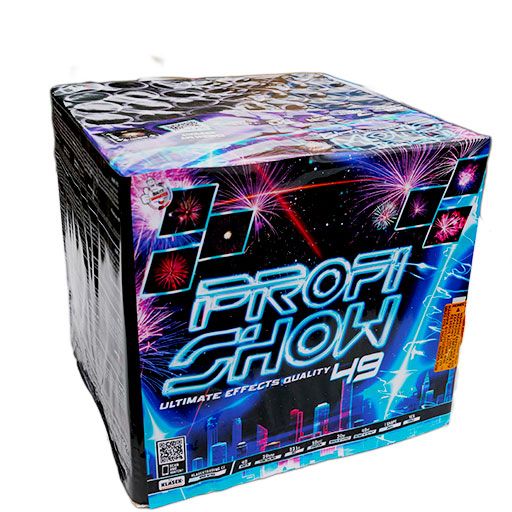 C493PR Profi Show by Klasek Pyrotechnics UK - 49 shot 1.3G Barrage – Suki's Fireworks