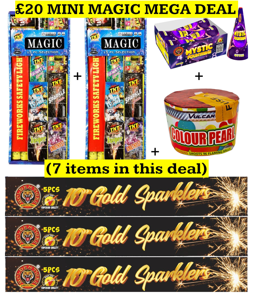 SUKI'S FIREWORKS £20 MINI MAGIC DEAL 2025 (PRICE FOR ONE DEAL ONLY ...