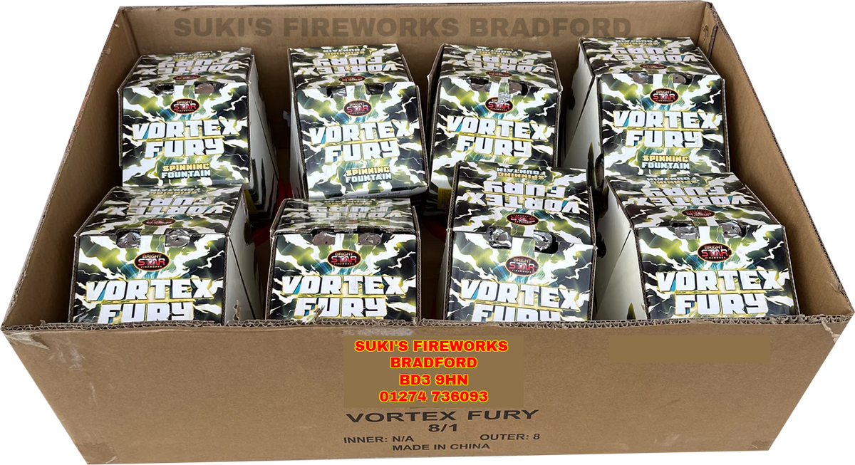 VORTEX FURY SPINNING FOUNTAINS FIREWORKS UK | WHOLESALE FOUNTAIN ...