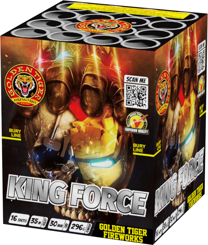 KING FORCE BY GOLDEN TIGER FIREWORKS | SUKI's WHOLESALE FIREWORKS ...