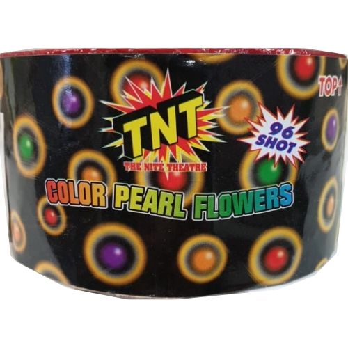 Colour Pearl Flowers TNT Fireworks 96 shot barrage - BUY 1 GET 1 FREE ...