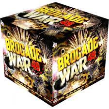 C493BW Brocade War by Klasek Pyrotechnics UK - 49 shot 1.3G Barrage ...