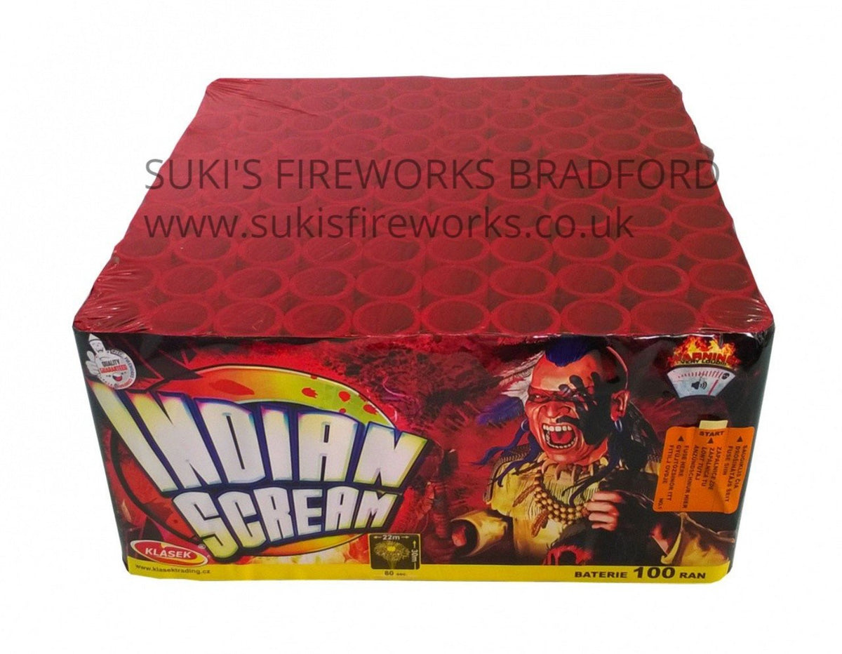 Indian Scream | Klasek Fireworks at Suki's Fireworks Bradford Fireworks ...
